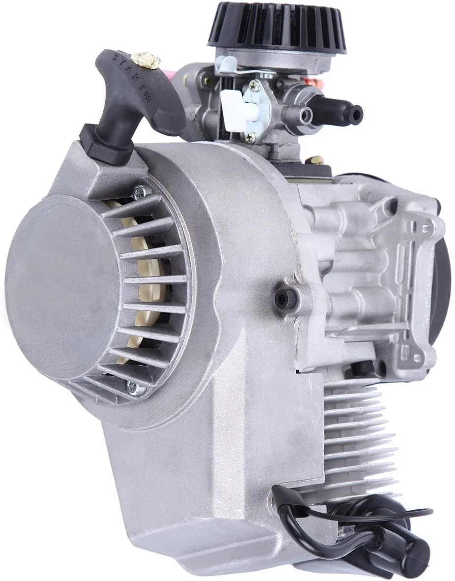 Hiaors 2 Stroke 49cc Dirt Bike Pull Start Engine Starter Motor For ...
