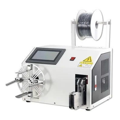 Tebak Automatic Electric Data Wire Banding Machine Power Cable Coiling ...