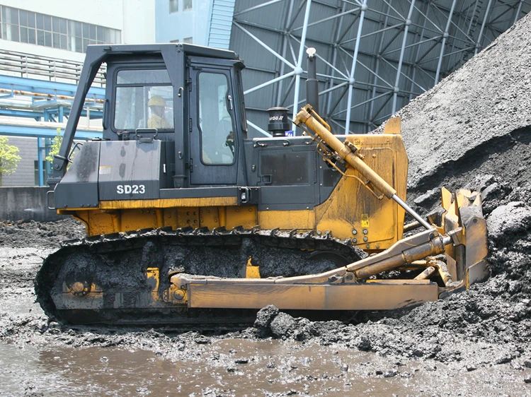 Heavy Equipment Used Bulldozers Chinese Shantui Sd22 Sd23 Bulldozer With Spare Parts Within Road ...