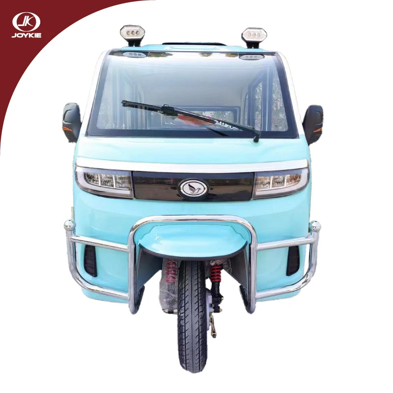 JOYKIE Electric Passenger Tricycle - 1000W Power & Closed Cabin