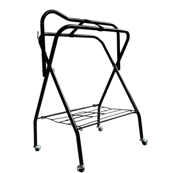 Portable Saddle Rack Freestanding Folding Horse Saddle Rack Heavy Duty ...