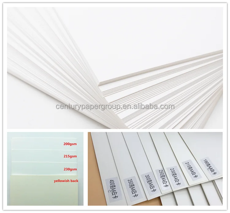 Single Side Coating C1s Ivory Board/fbb/folding Box Board For Packing ...