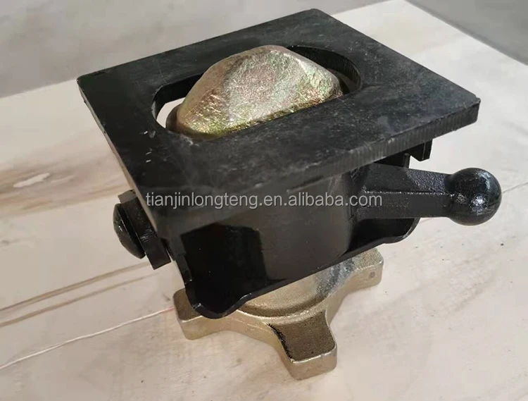 Heavy Duty Mechanism Flatbed Trailer Twistlock ISO Steel Container ...