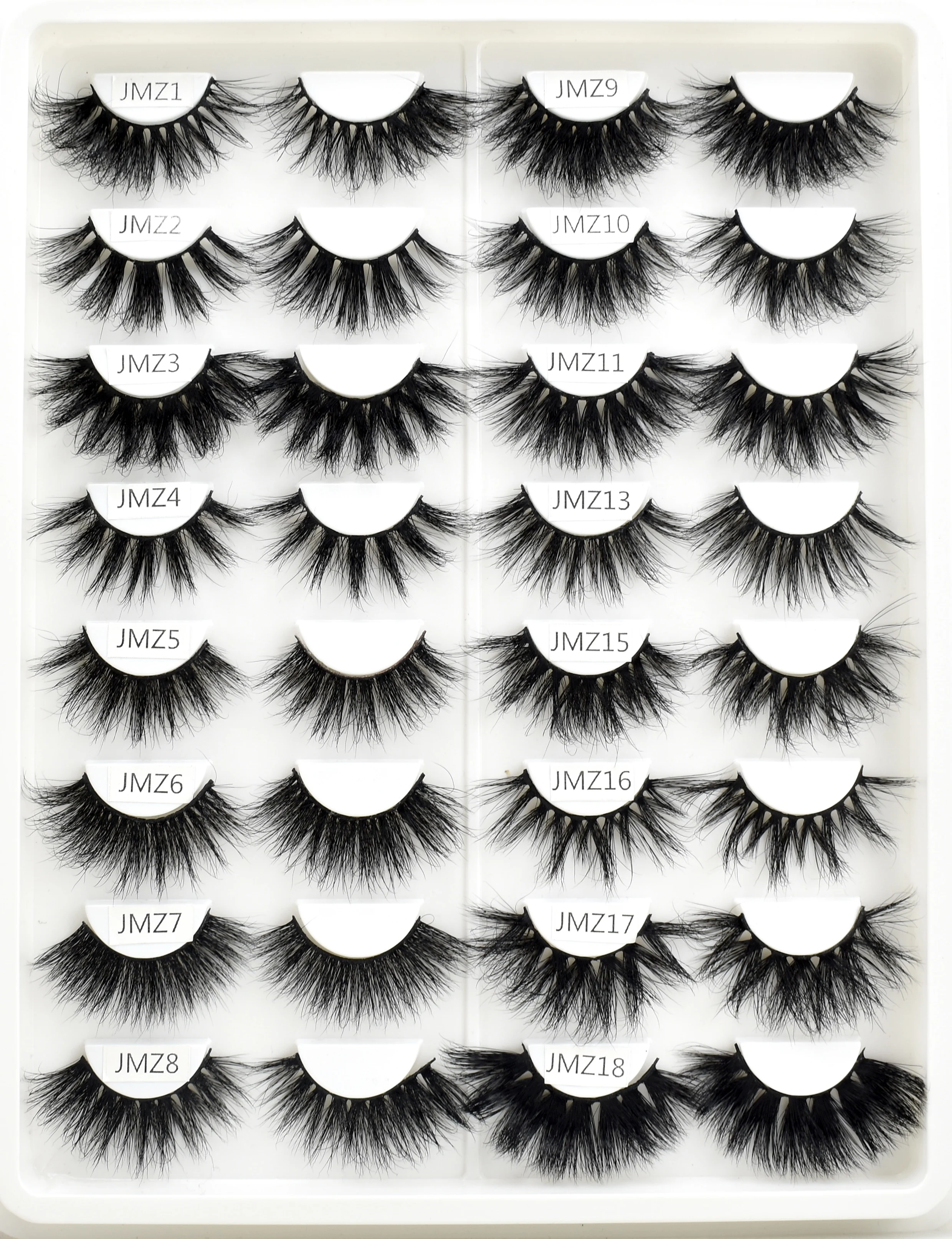 Eyelash Box Sets - Elegant Packaging with Glue & Tweezers