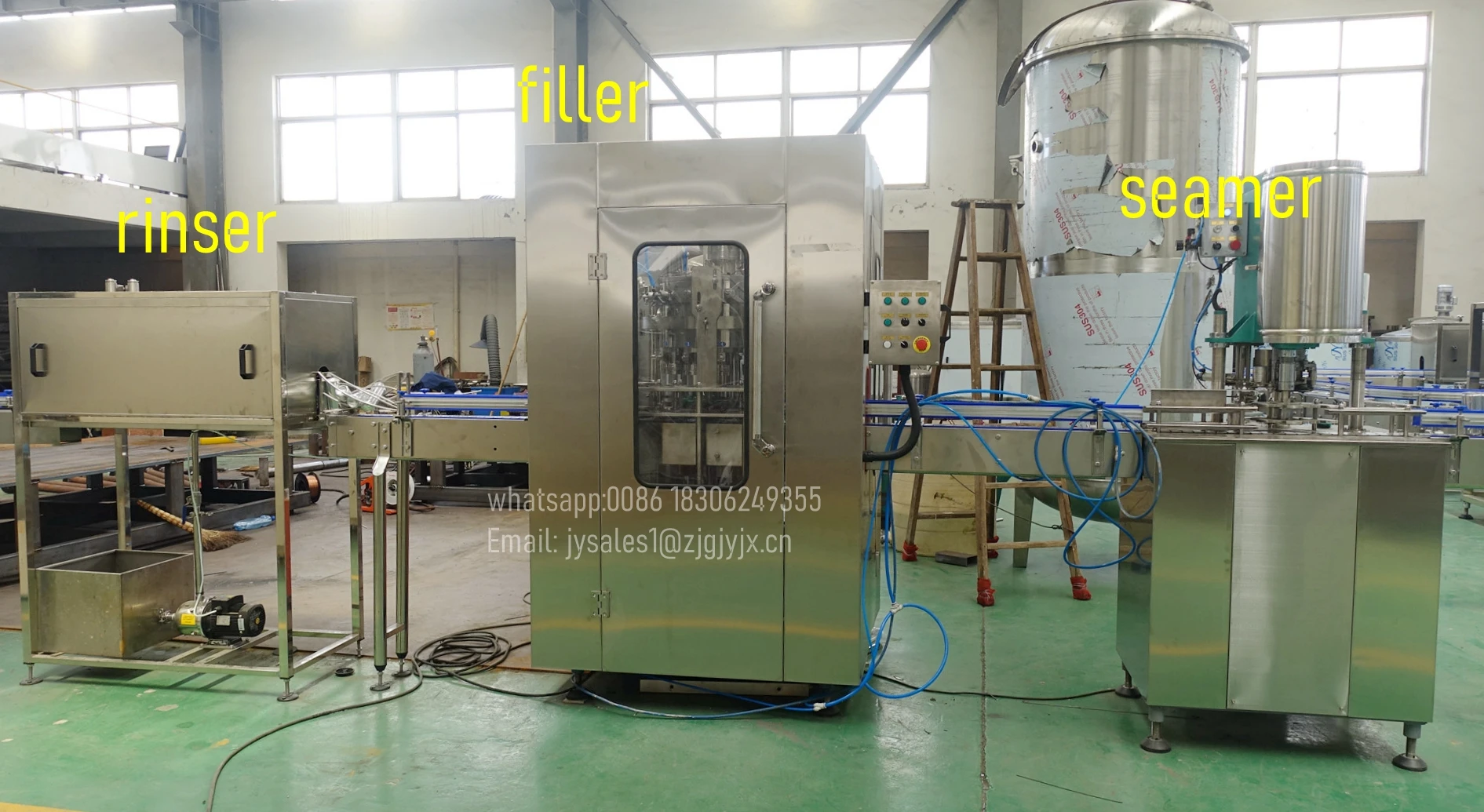 Efficient Carbonated Beverage Can Filling Line by JIAYUAN