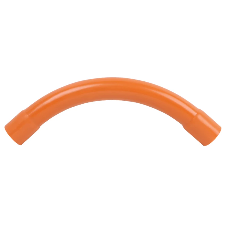 High Quality PVC Pipe Electrical PVC Conduit Bend 100mm 90-Degree ...