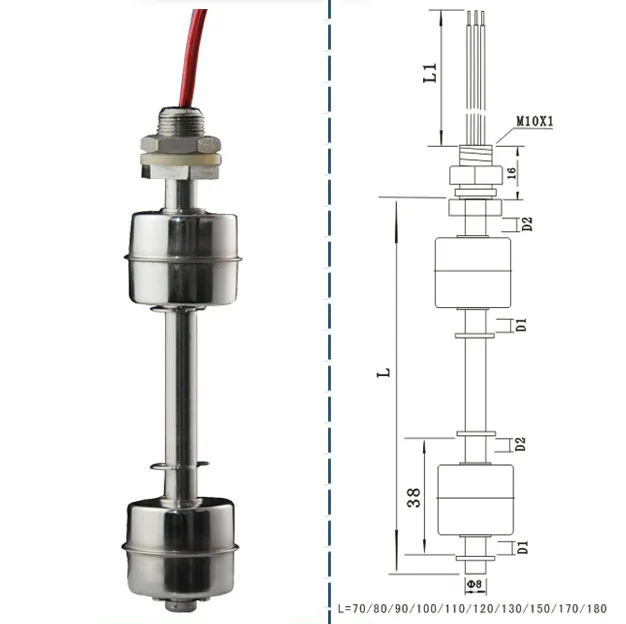 Stainless Steel Liquid Level Sensors - Reliable & Durable