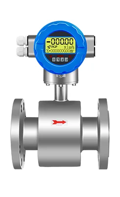 Water Measuring Device Electromagnetic Flow Meter Sewage Wastewater ...
