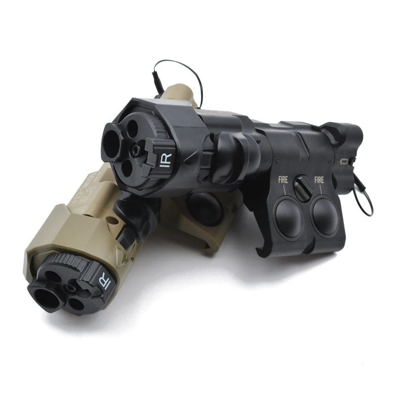 OPP Tactical Full Function High Power Green Laser Nylon MAWL Green Tactical Laser Sight IR Laser ...