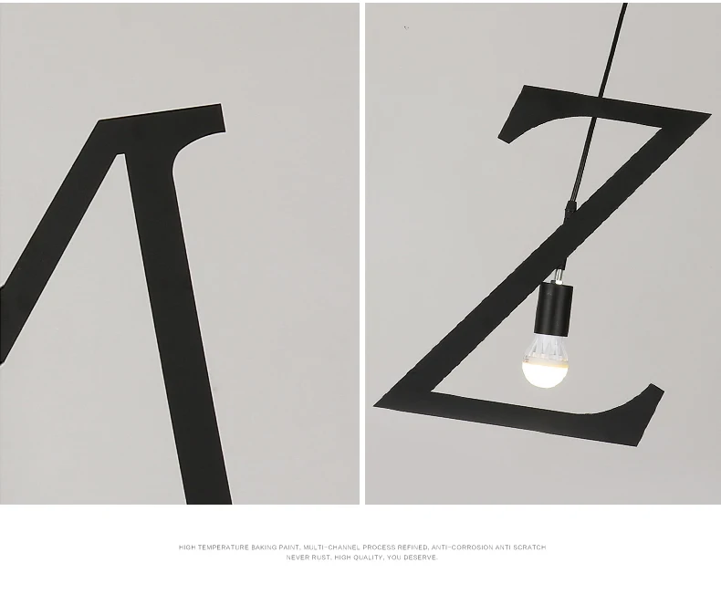 Bar Loft Alphabet Indoor Lighting - Chandeliers & Pendant Lights