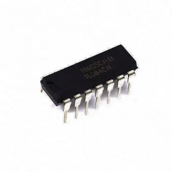 Tl084cn Asli Op Amp Quad Gp 18v 14-pin Pdip Four Operational Amplifier Chip Original Ic Tl084 ...