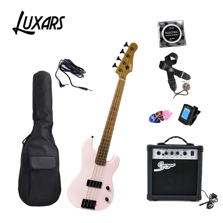 Luxars Upgrade Poplar Body Roasted Maple Satin Finishing Fingerboard ...