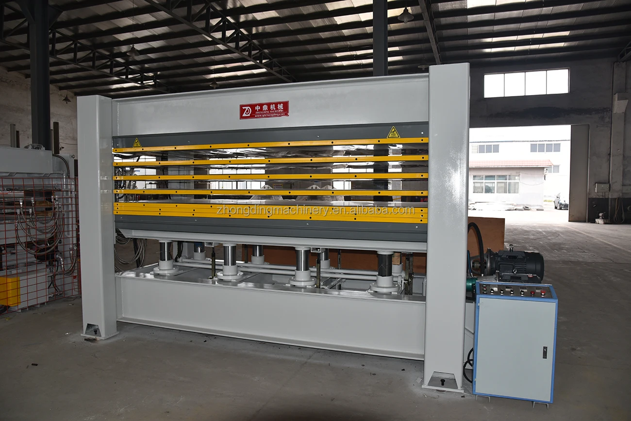 Hot Press Machine Wood Pallet Plywood 1200 Ton Hydraulic Hot Press ...