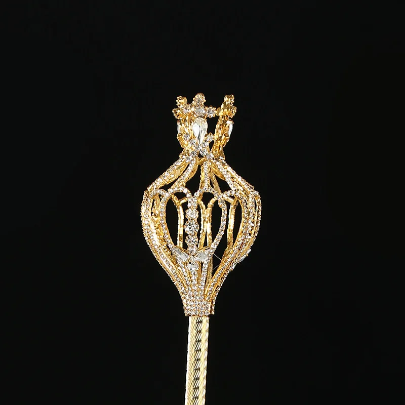 Princess Queen Magic Wand Crystal Rhinestone Scepters - Buy Rhinestone ...