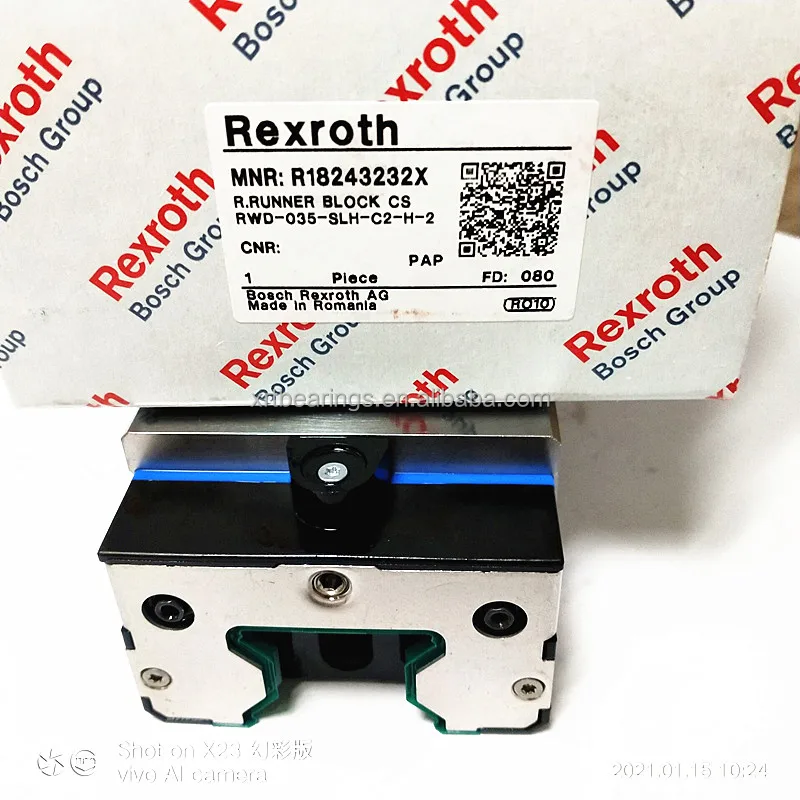 原装力士乐直线运动导轨块R18243132X R18243232X| Alibaba.com