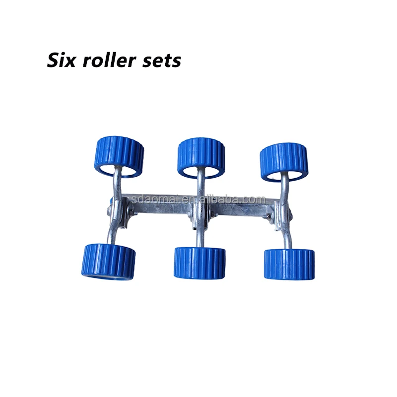 Wholesales Omai Boat Trailer Parts Roller Set Blue Boat Trailer Wobble ...
