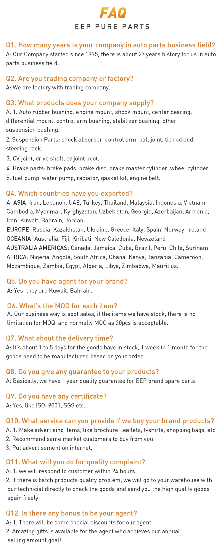 334133 334134 For Toyota Camrysxv20 Sxv10 Vc Eep Suspension Systems ...