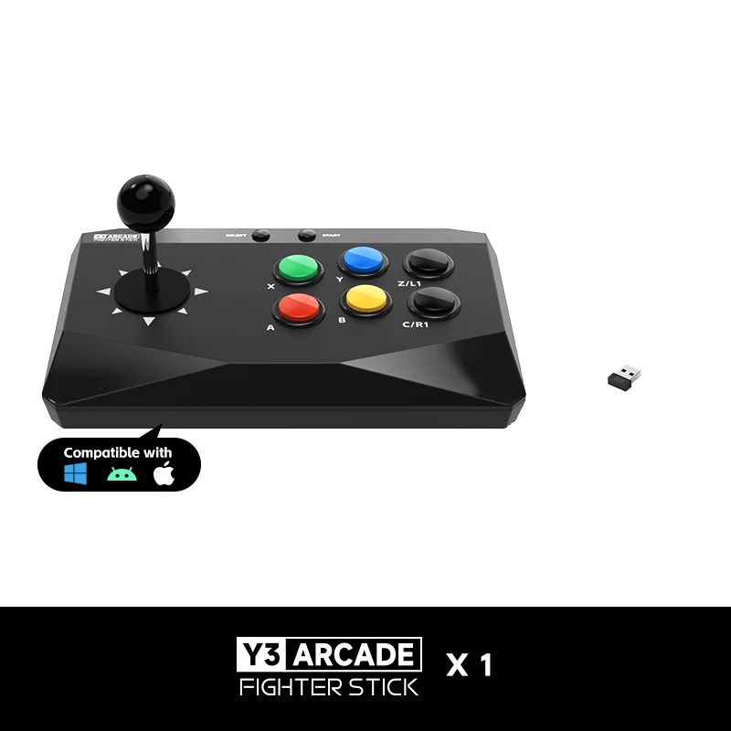 Y3 Arcade Game Stick 4k M8 Classic Gaming Console For Windows Android ...