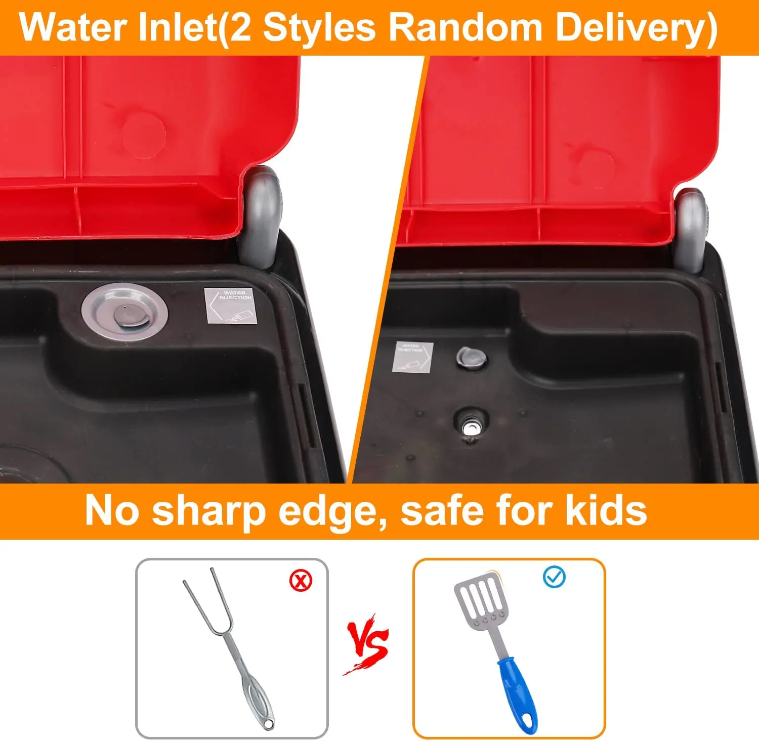 Kids Play Food Grill With Pretend Smoke Sound Light Kitchen Play Set ...