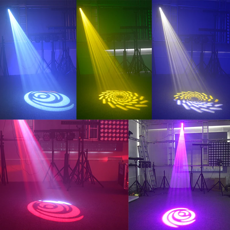 Dancing Light LED Scanner - 80W Gobo Stage Light for Clubs