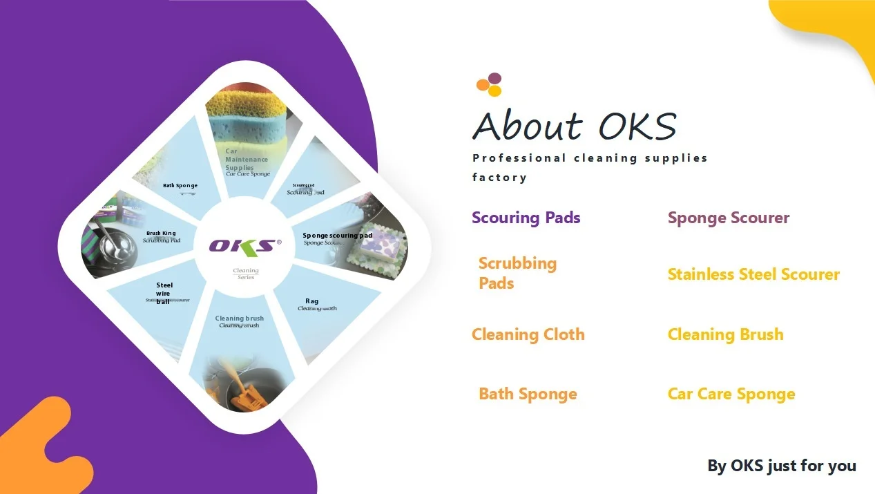 OKS Strong Decontamination Temperature-Sensitive Sponge for Household ...