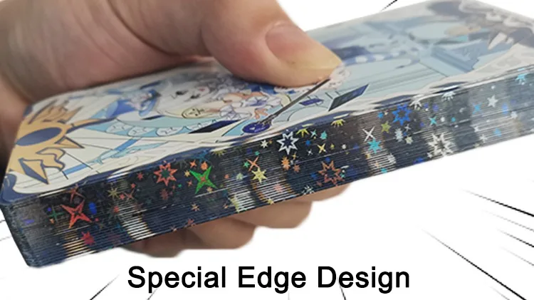 Oem Custom Holographic Playing Card Game Custom Print Anime Trading ...