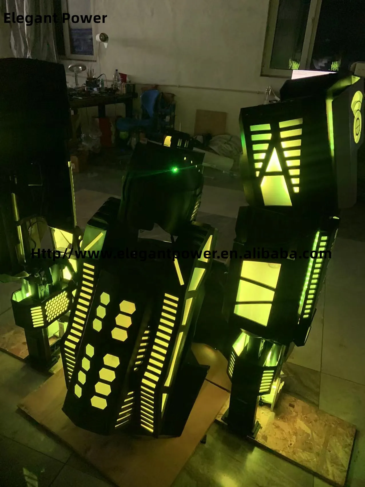 2024 Adult LED Robot Costumes - Perfect for Party Performances