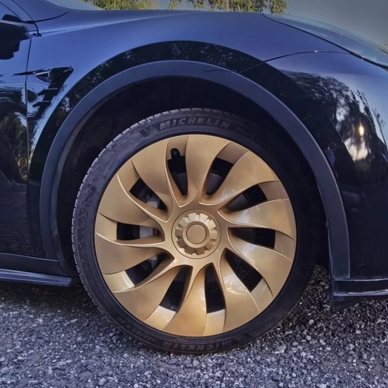 Manufactured Exterior Auto Accessories Golden Hubcap Wheel Covers 19 ...
