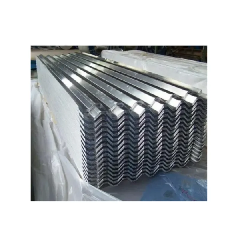 Astm A653 Certified Corrugated Metal Roofing 550mpa High-strength Steel ...