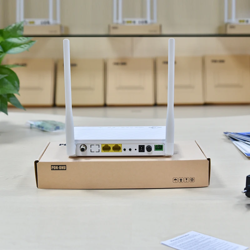 25Gbe 25Gig Optical FTTH ONT with 5DBi Antenna Gain Btpon 1Ge 1Fe ...