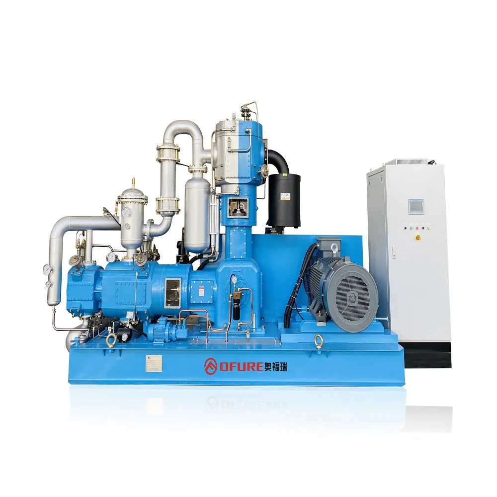 Oil Free High Pressure Piston Air Compressor Used For Bottled Water ...