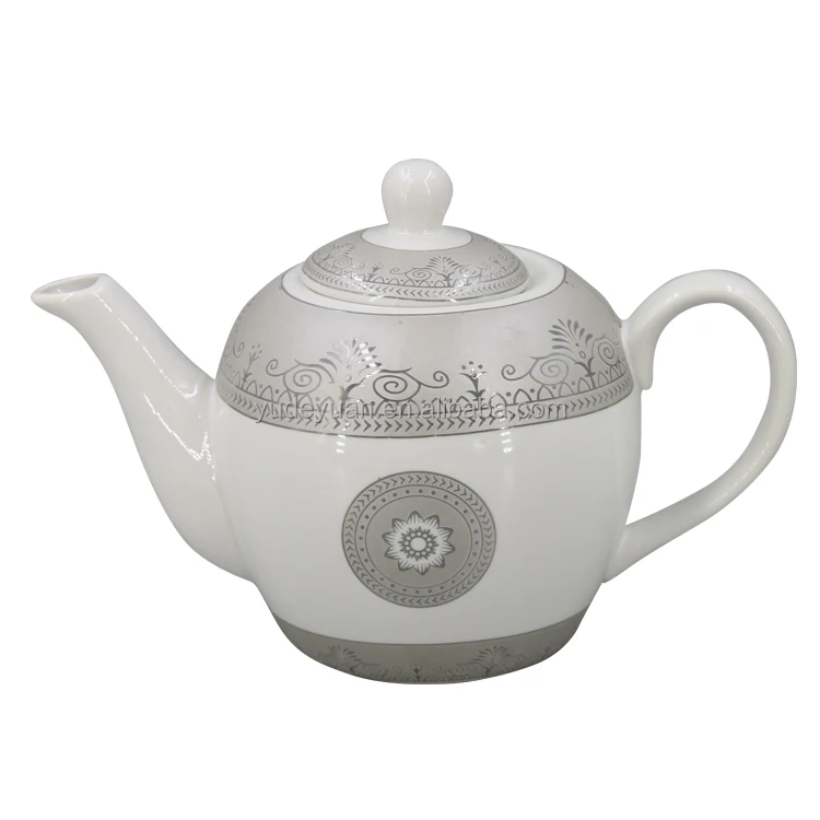 Fine Porcelain Decorative Ceramic Tea Pot - Modern Arabic Teapot for ...