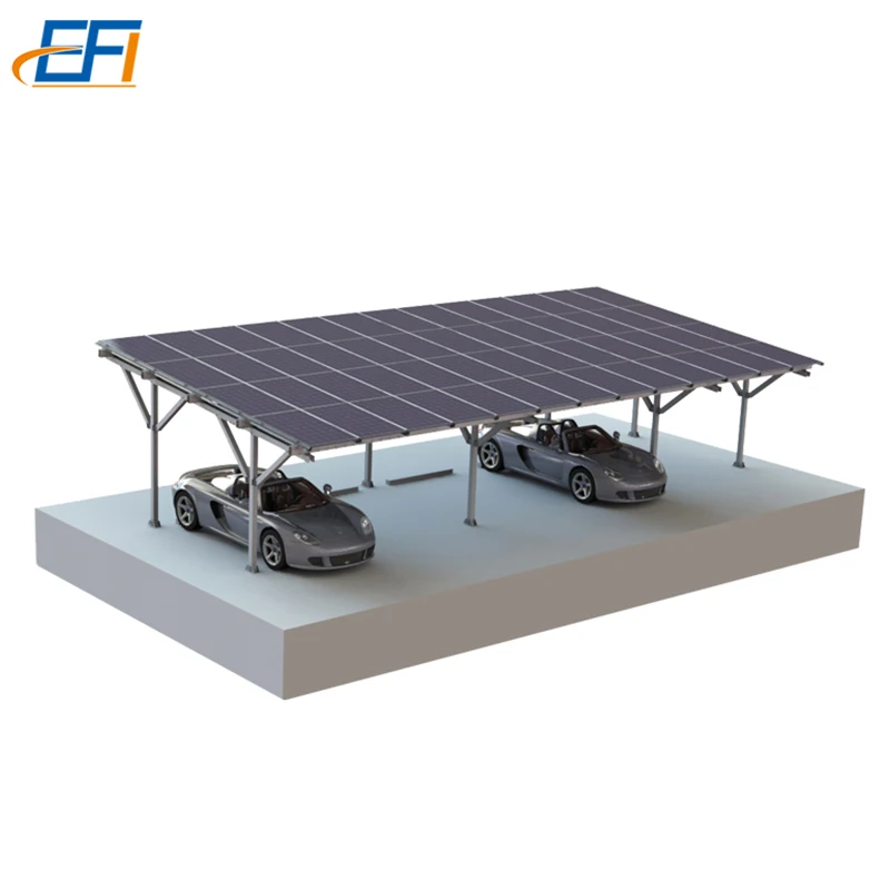 Alibaba.com: EFI Carport Mounting Solar Car Park Shade Structures, Wind ...