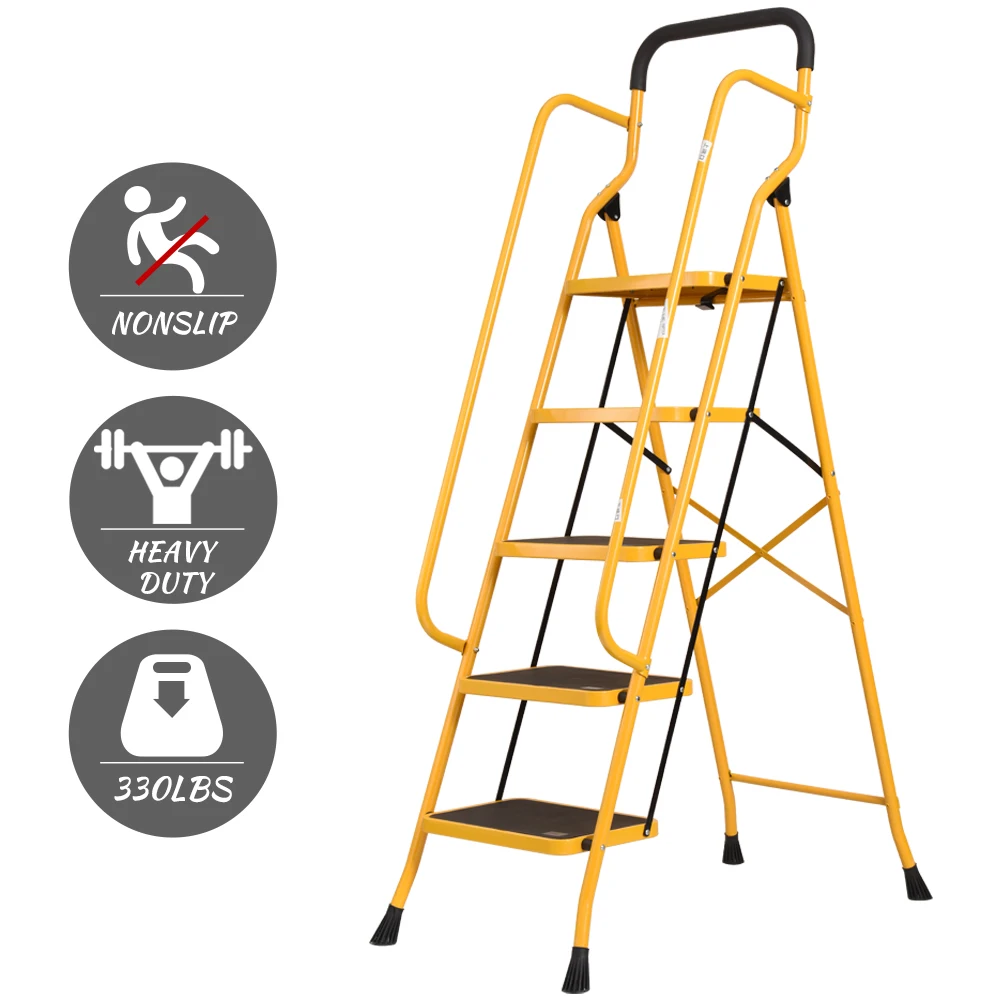 Tolsen Industrial Steel Ladder 150KG (2 Step Step Step Step) | atelier ...