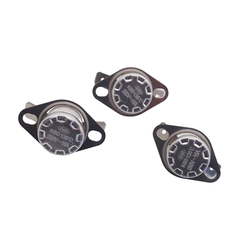 Ksd301 Bimetal Thermostat 180 Degree Thermal Switch Temperature Control ...
