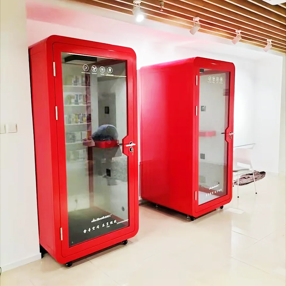 Modern Single Person Work Pod - Privacy & Acoustic Quality