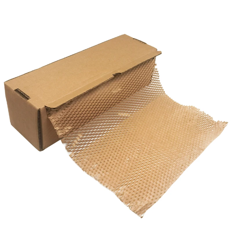 Wholesale Price Gift Honeycomb Protective Wrapping Paper Packaging Shipping Boxes Filler Kraft ...