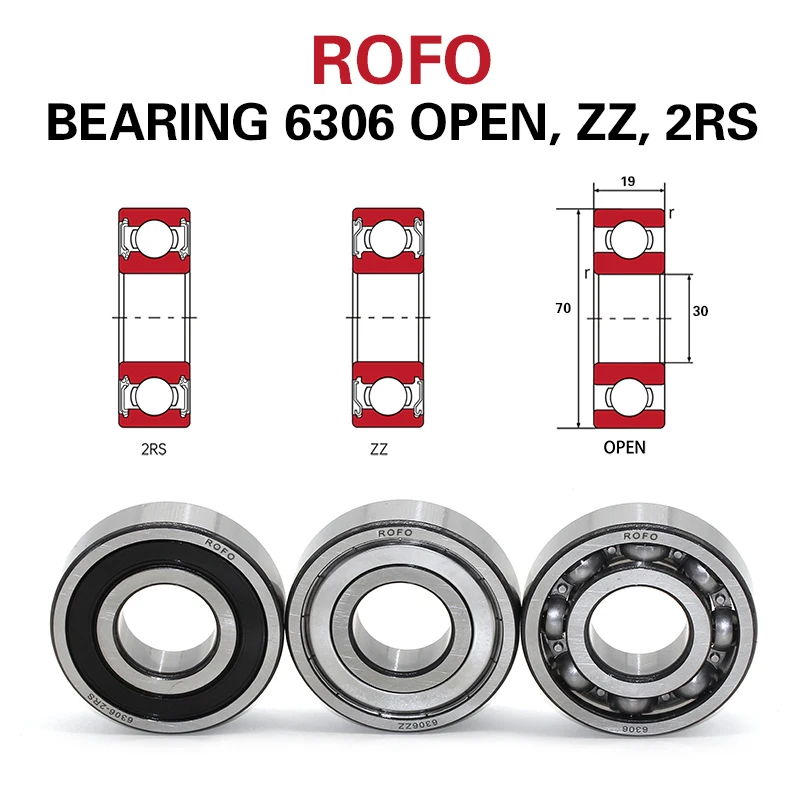 Pusco Miniature Deep Groove Ball Bearings 683 683zz 683-2rs 3*7*2mm ...