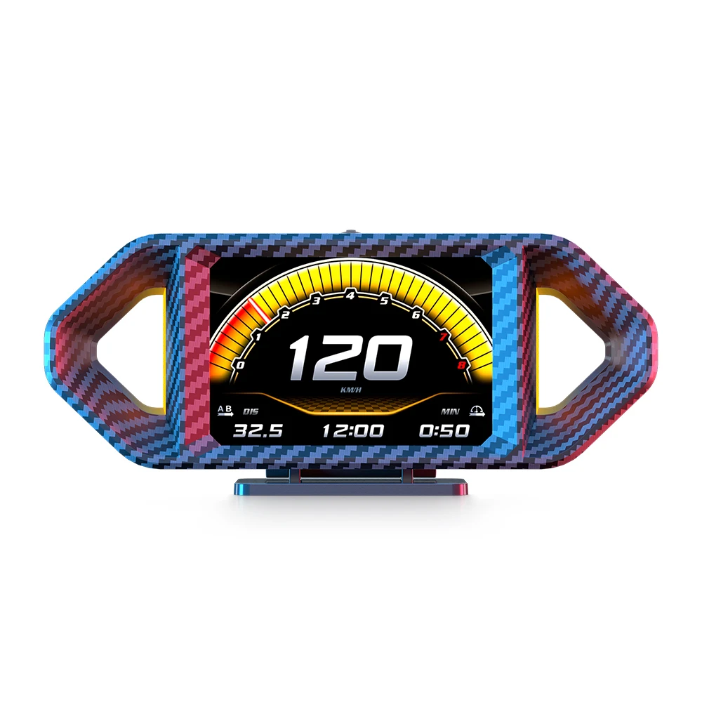 2025 Latest Smart Gauge P26 Multi-Function Car HUD with OBD2 GPS