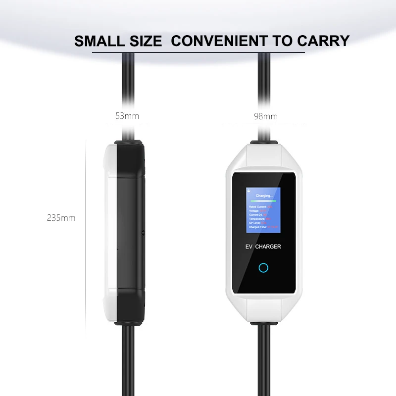 Evwallbox 32a 22kw Smart Mini Car Charging Station With Socket And Type ...
