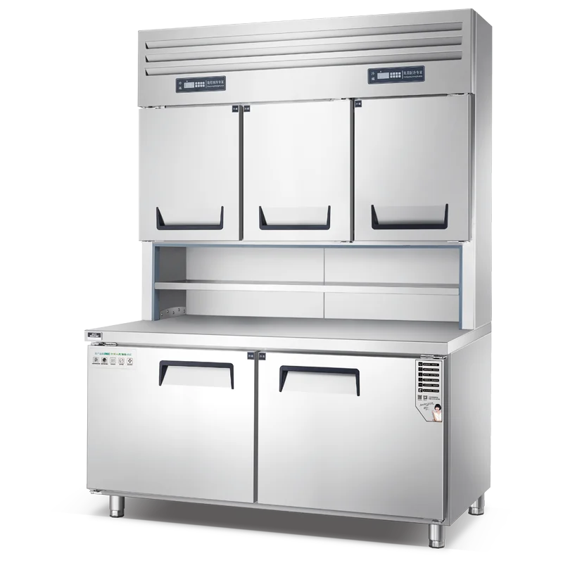 Customized Drink Bar Counter Refrigerator Bubble Tea Shop Commercial ...