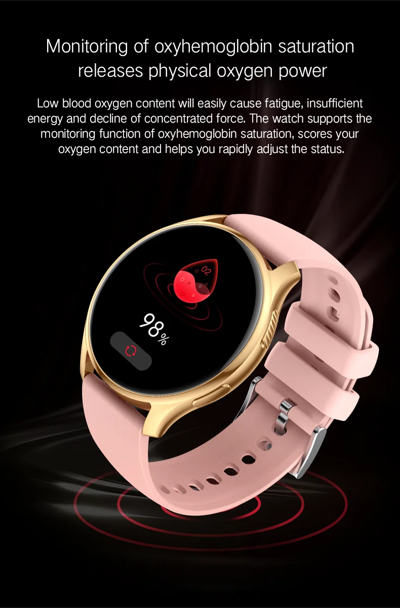 S52M Aosman Talking Watch - Full Screen Touch, IP68 Waterproof