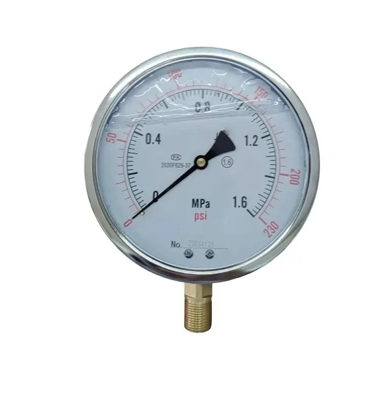 Ударопрочный манометр YN-150 0-0,4 МПа 0-0,6 МПа 0-1 МПа 0-1,6 МПа 0-2 ...