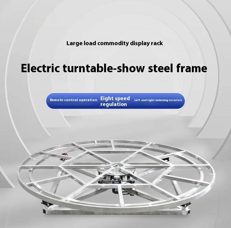 Automatic ABS Electric Turntable Display Stand Remote Control Steel ...