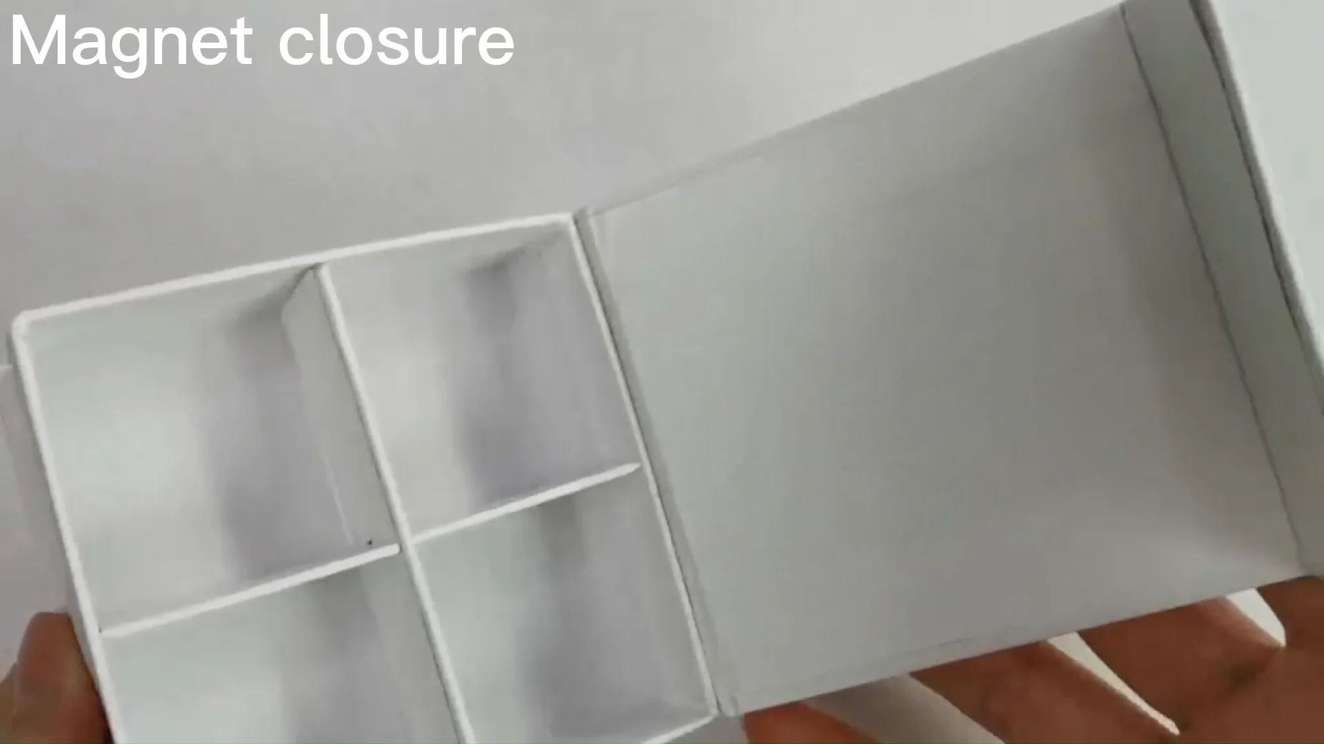 Bonbon Folding Small Chocolate Box With Clear Window Custom Food ...