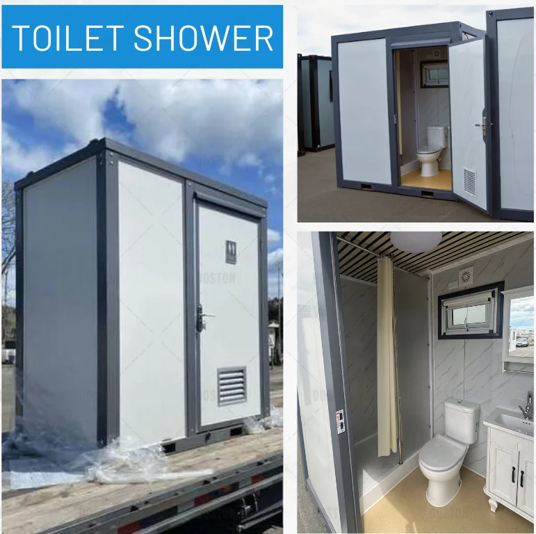Elegant Camping Shipping Container Toilet - Durable & Eco-friendly