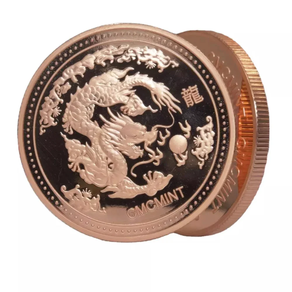 Custom Coin Gold Plated Zinc Alloy Challenge Coin 3d Double Sided ...