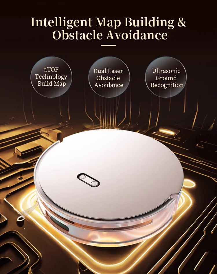 Smart Self-Cleaning Robot Vacuum - Efficient & Versatile