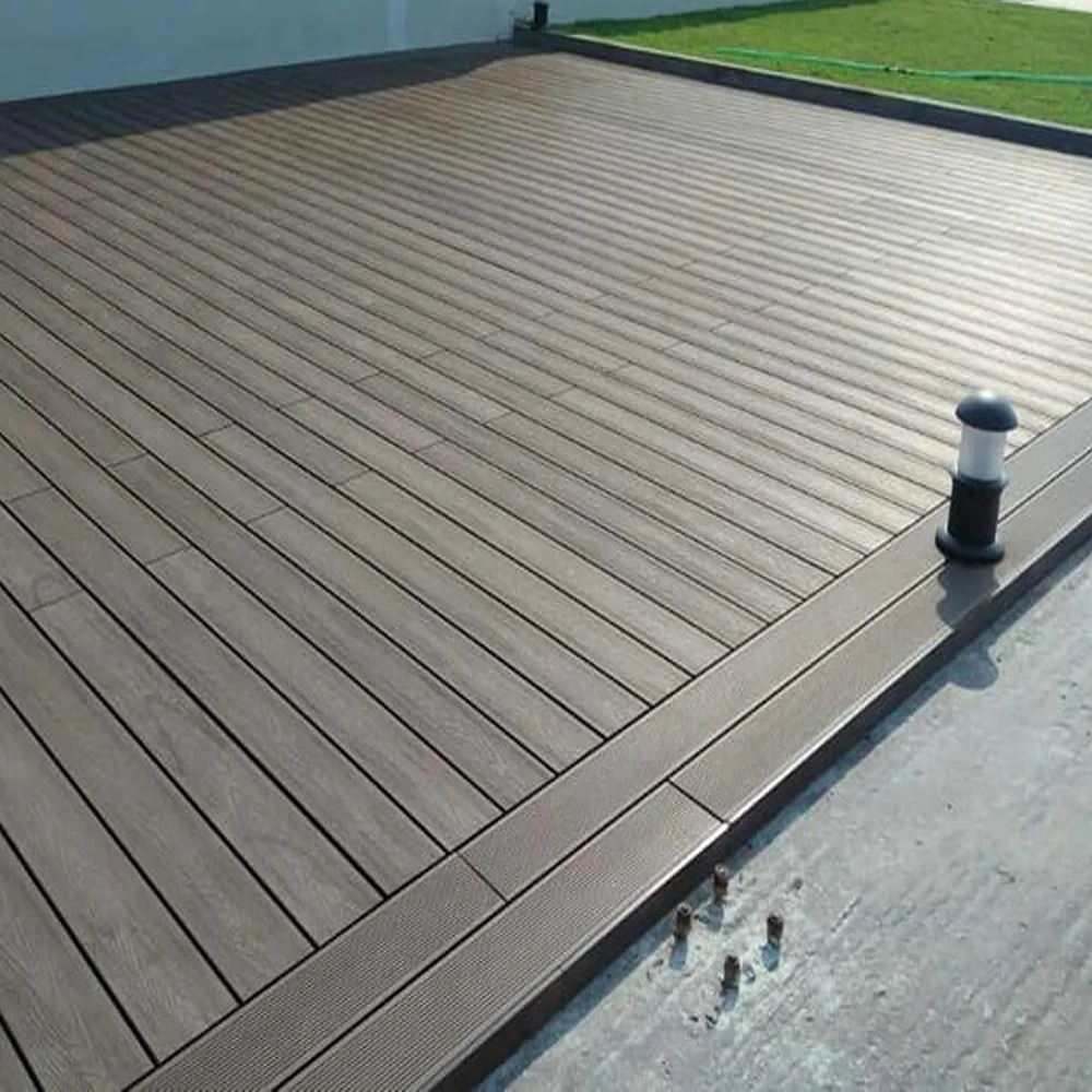 Turkey Wpc Outdoor Decking With Composite Step Edge, Easy Installation, Oem