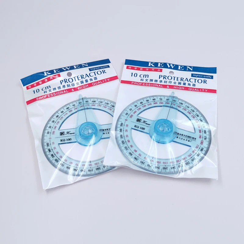 360 Degree Protractor Ruler - Precision and Transparency
